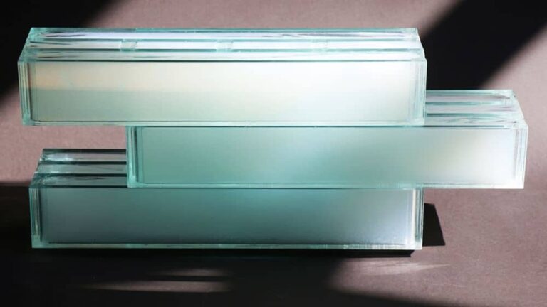Let there be light—aerogel-filled glass bricks provide translucency as ...