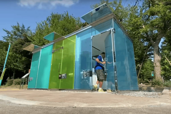 Video: Glass-walled restrooms open to the public in Japan - The ...