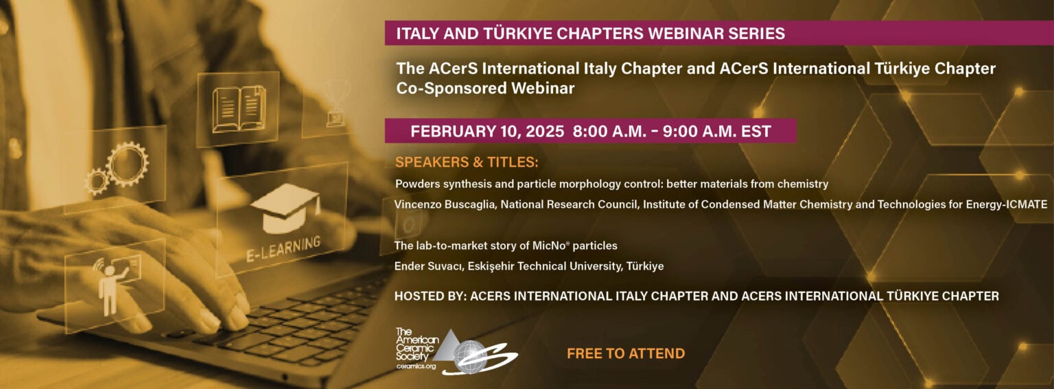 Italy Chapter and Türkiye Chapter Webinar Series: Powders synthesis and ... Italy Chapter and Türkiye Chapter Webinar Series: Powders synthesis and ...